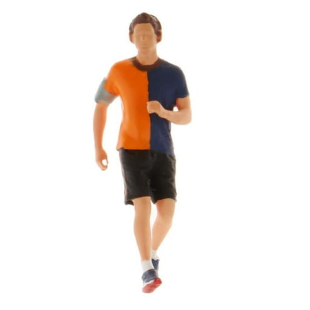 1:64 Hand Painted Miniature Figures Sports Scenes Tiny Classic Runner ...
