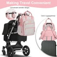 AOMAY Diaper Bag Backpack - Mommy bag for hospital, Travel backpacks ...