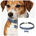 Adjustable Rhinestone Dog Cat Collar, Bling Pearl Necklace Elastic Pet ...
