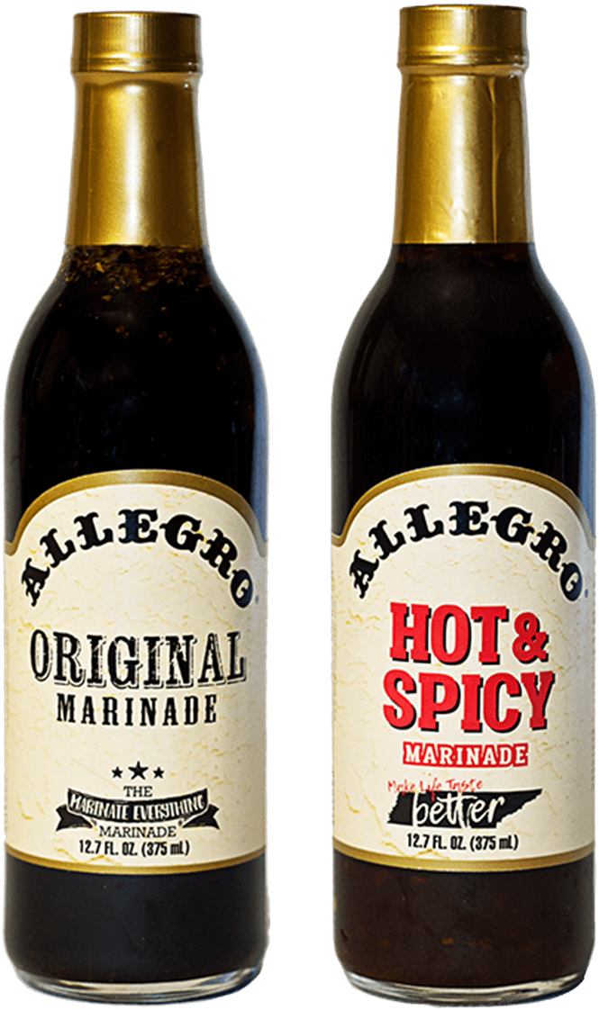 Allegro Original and Hot & Spicy Marinade, Variety 2-Pack 12.7 fl. oz ...