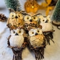 Artificial Owl in Countryside Style, Handmade Woven Animal Ornament ...