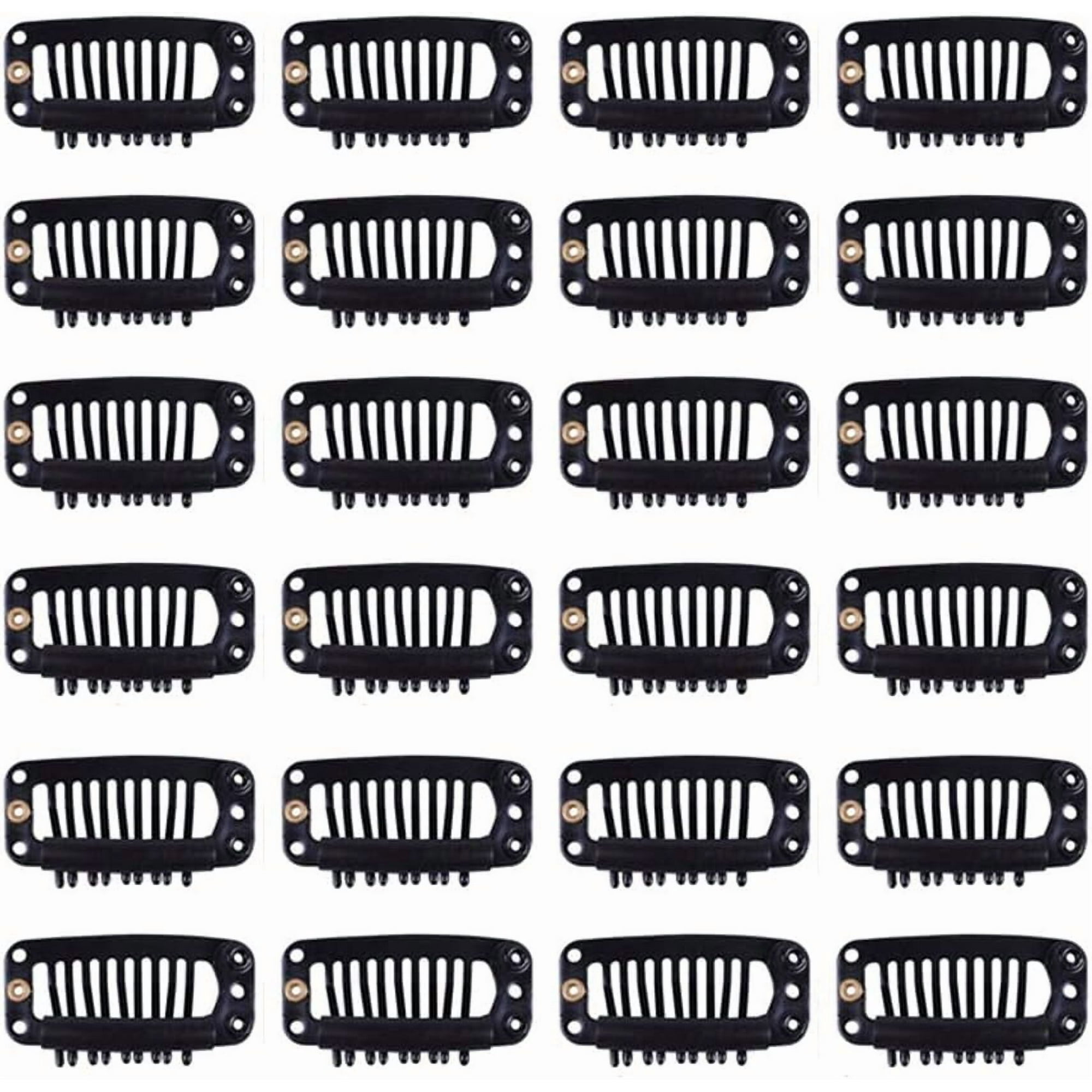 Click here for Fuzhong-24 Pcs/Lot 32mm 9-Teeth Hair Extension Cli... prices