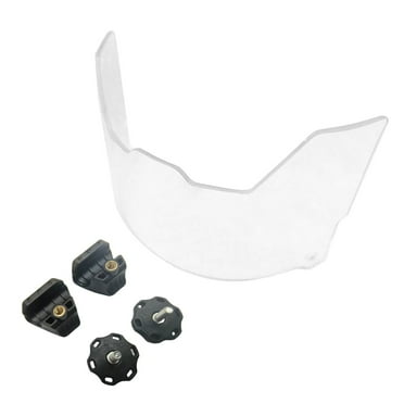 SHOC Zero G Plus Youth Football Helmet Visor - Clear, Tinted Style with Sun Protection and Clips ...