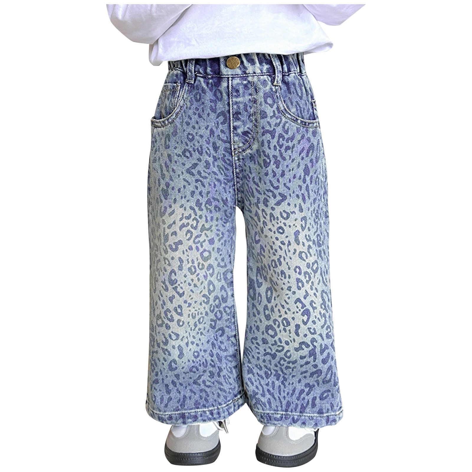 Click here for Trolimons Toddler Girls Loose Leopard Print Baggy... prices