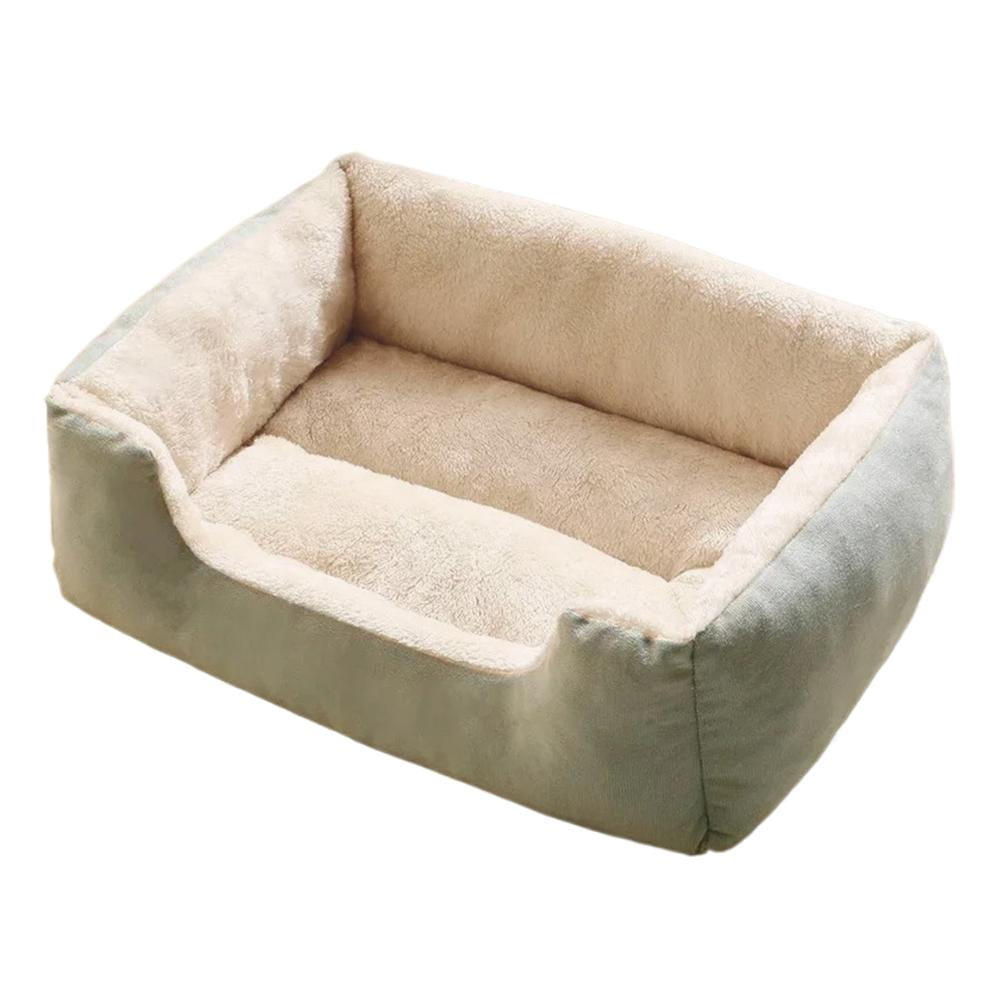 Click here for Beaver & Birch Square Dog Bed Pets Soft Cats Puppy... prices
