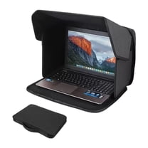 Laptop Sun Shade - Sun Glare Shield & Privacy Screen Hood, Foldable ...