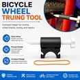 Bicycle Wheel Truing Tool, Portable Bike Rim Alignment Gauge for On ...