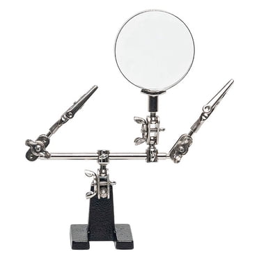 Soldering Helping Hands Station Magnifying Glass Illuminated LED ...
