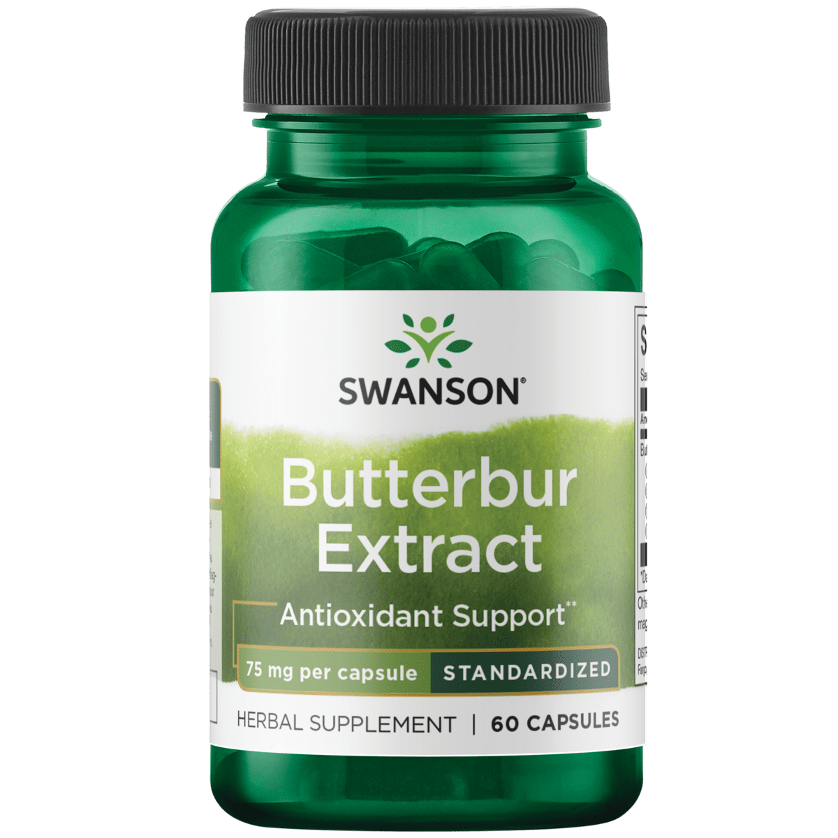 Swanson Butterbur Extract 75 mg 60 Capsules - Walmart.com