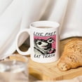 Toadstool Mushrooms Mug 3D Effect Coffee Mug Faux Embroidery Red ...