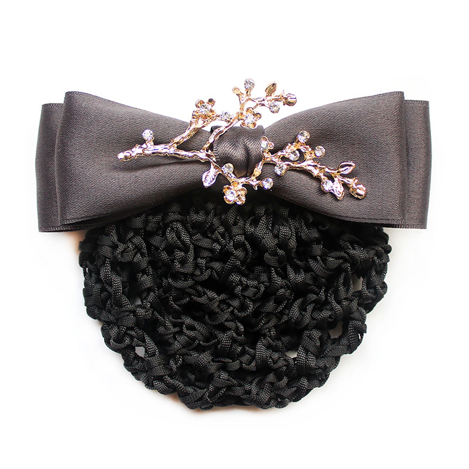 Visland Women Hair Net Temperament Flower Shape OL Style Fishnet Hair ...