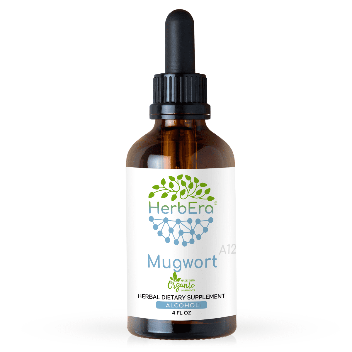 Mugwort Alcohol Herbal Extract Tincture, Super-Concentrated Organic ...