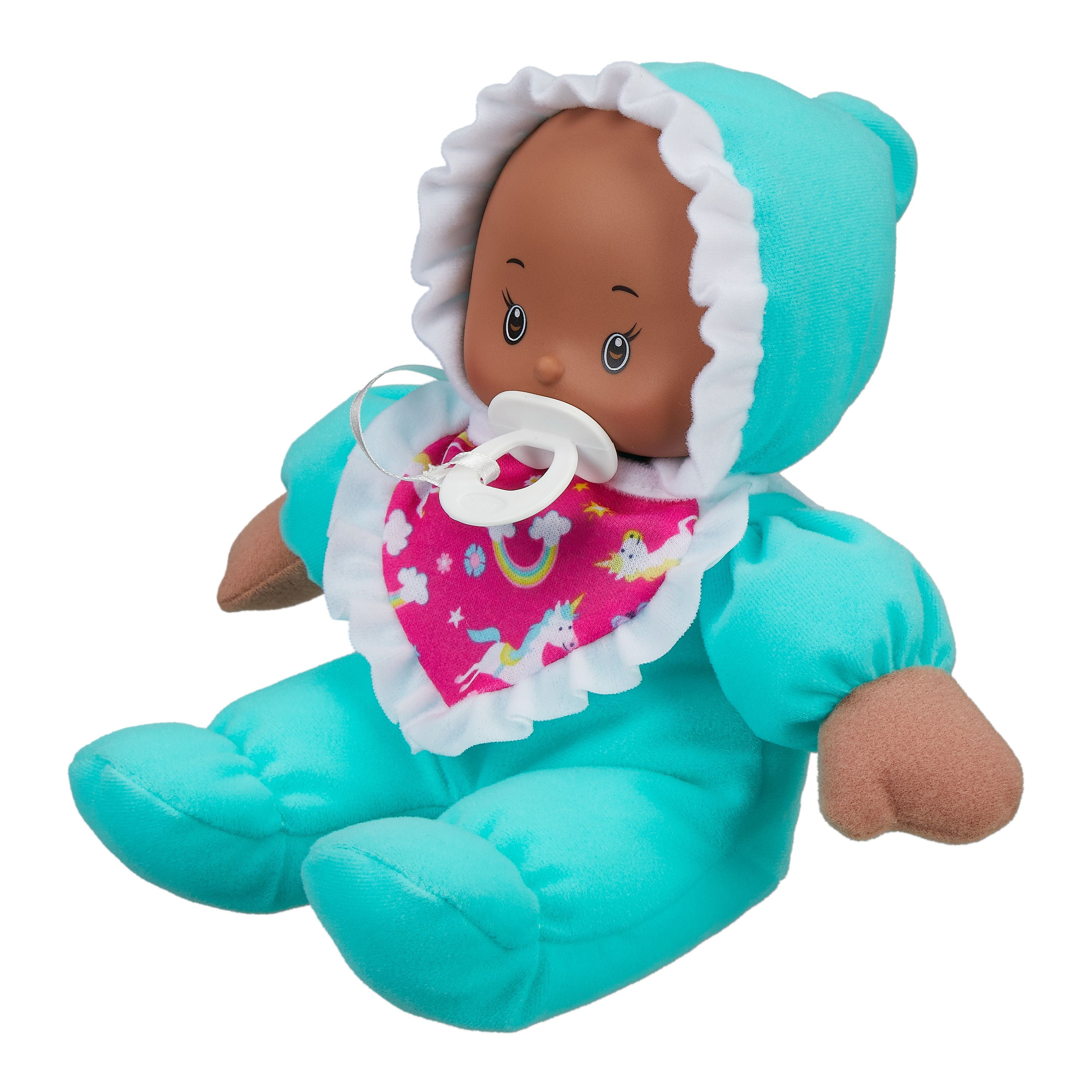 My Sweet Love 10 inch Soft Baby Doll With Removable Bib And Pacifier my-sweet-love-10-inch-soft-baby-doll-with-removable-bib-and-pacifier