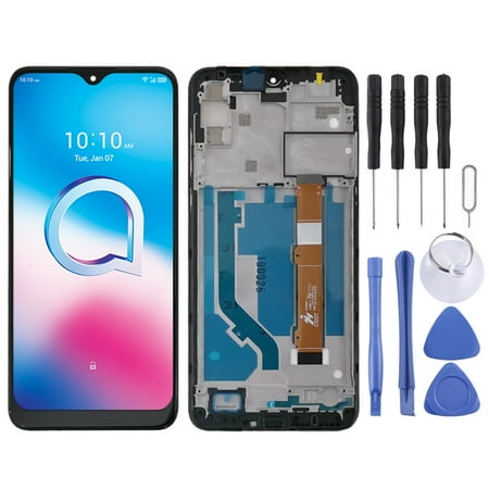 LCD Screen and Digitizer Full Assembly With Frame for Alcatel 3L 2020 ...