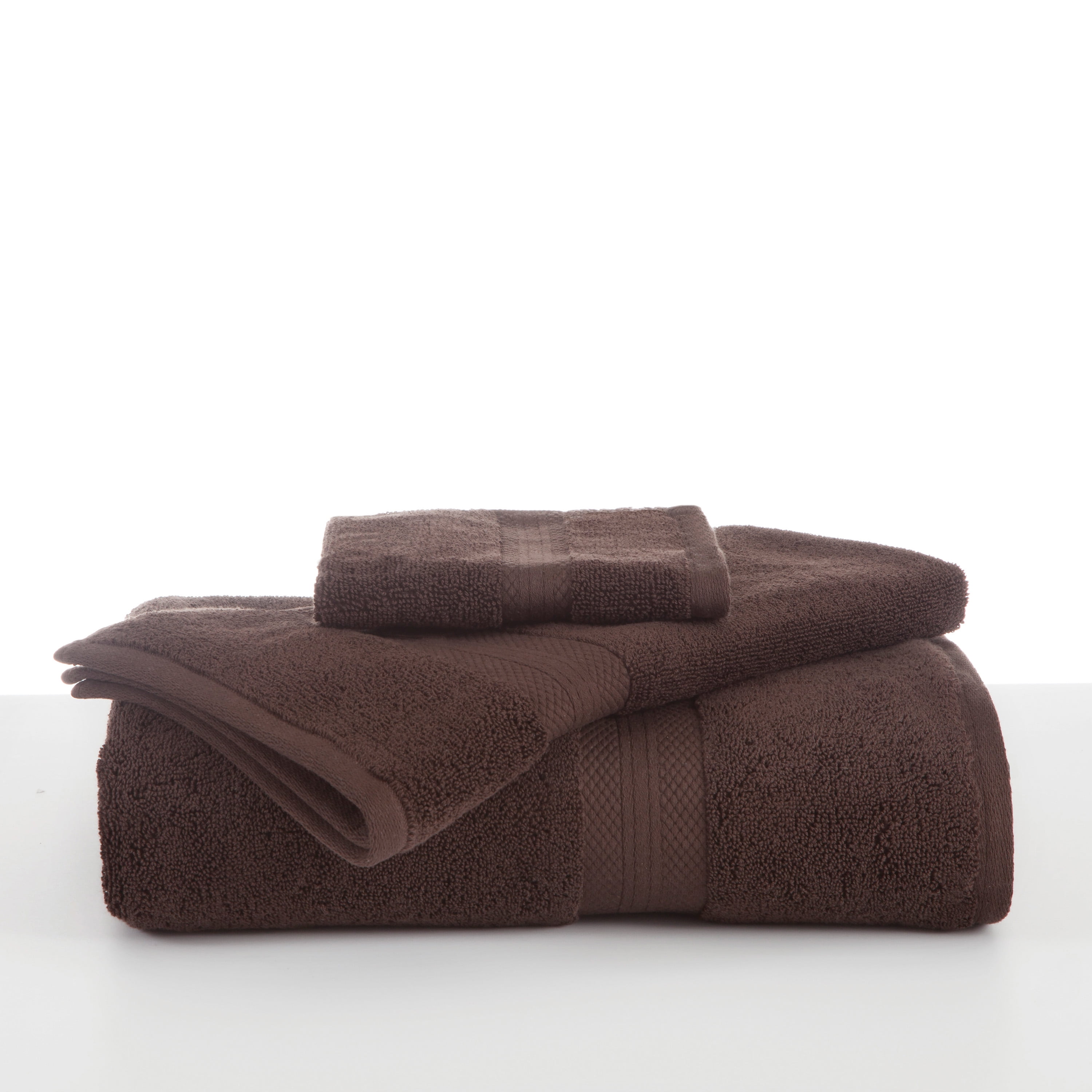 Martex Abundance Chocolate Hand Towels - 2 Pack - Walmart.com