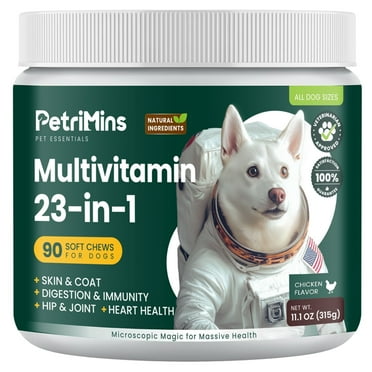 Pet MD - Canine Tabs Plus 365 Count - Advanced Multivitamins for Dogs ...