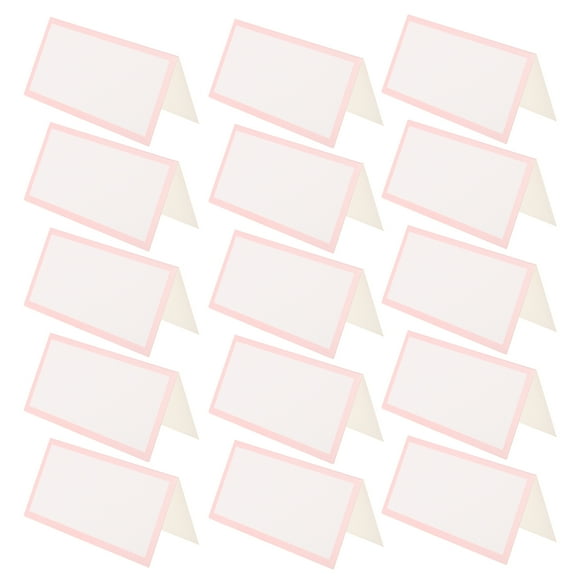 50pcs Table Place Cards Tent Shape Table Place Card Table Name Tent ...
