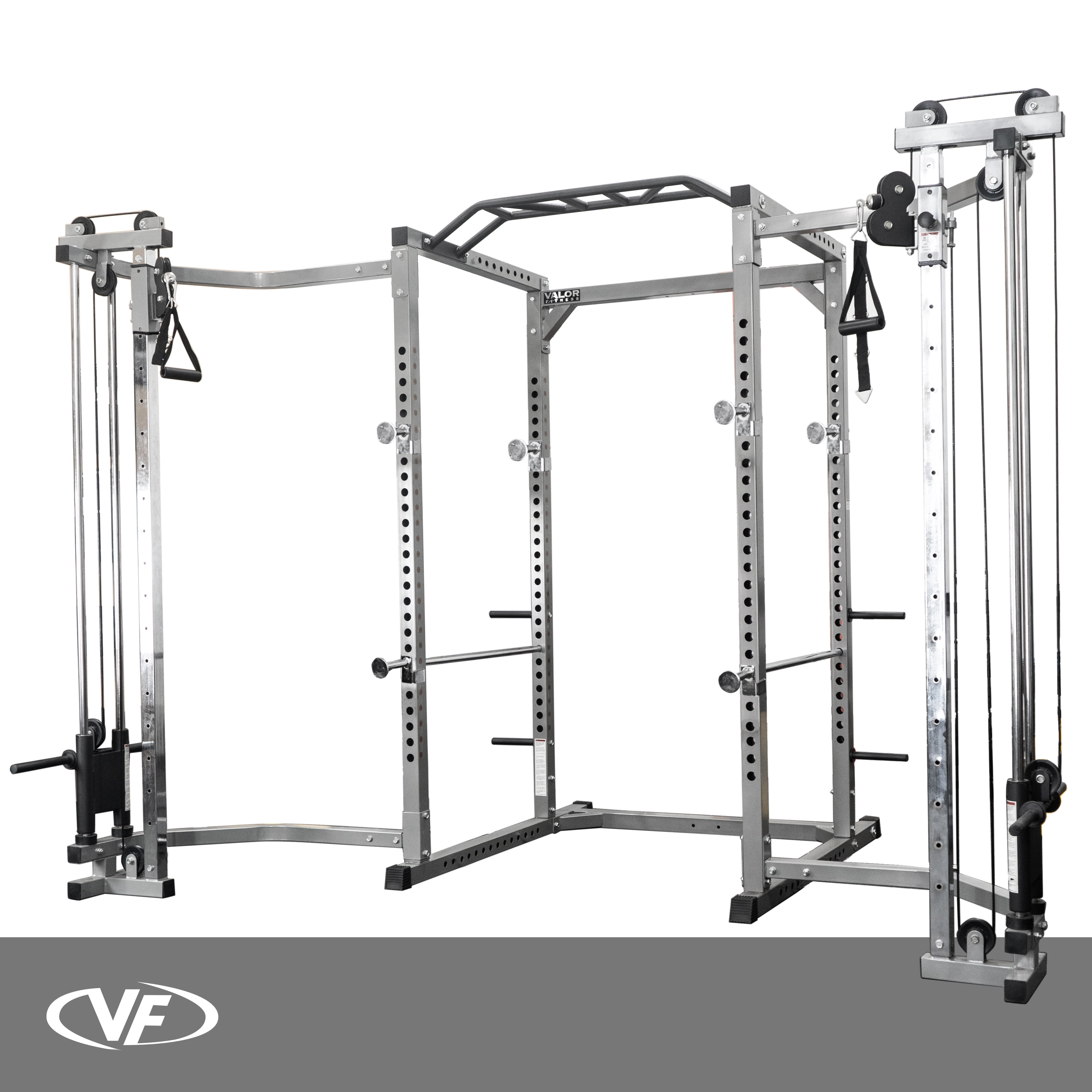 Valor Fitness BD-33BCC Power Rack with Cable Crossover Attachment ...