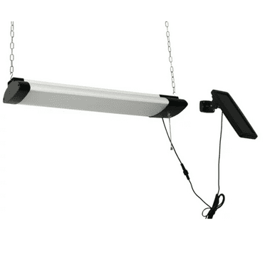 Hyper Tough 4 ft 5000 Lumen LED Shop Light, White, 2-Pack - Walmart.com