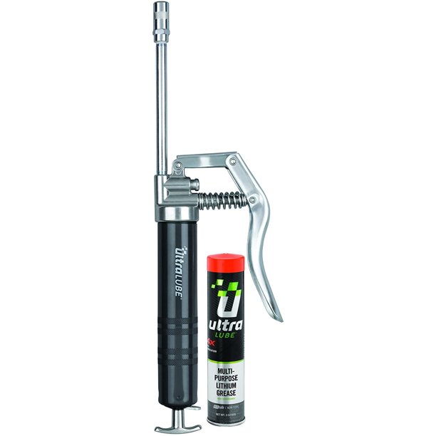 Ultralube Grease Gun,4400psi,Rigid Pipe,6In,3 oz. 30-001 - Walmart.com