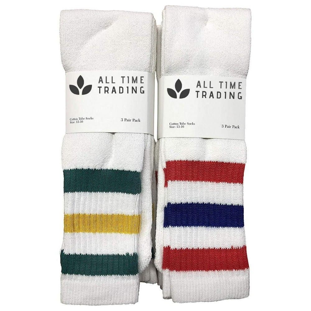 All Time Trading - Mens Wholesale King Size Cotton Tube Socks - 24 Inch ...