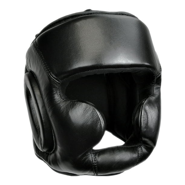 Leather Boxing Head Gear, MMA, Kickboxing, Muay Thai, Training Full ...