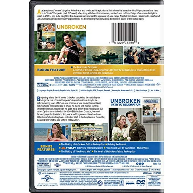 Unbroken Blu Ray