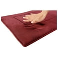 Ultra-Soft High Density Memory Foam Runner (2 feet by 5 feet) (Marsala ...