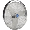 Global Industrial 30 Inch 3 Speed Industrial Wall Mount Oscillating Fan ...