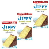 JIFFY, Golden Yellow Cake Mix, 9 oz, 3 pack total 18 oz - Walmart.com