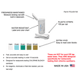 Bartovation Restaurant Chlorine Sanitizer Plastic Test Strips, 0-200 ...