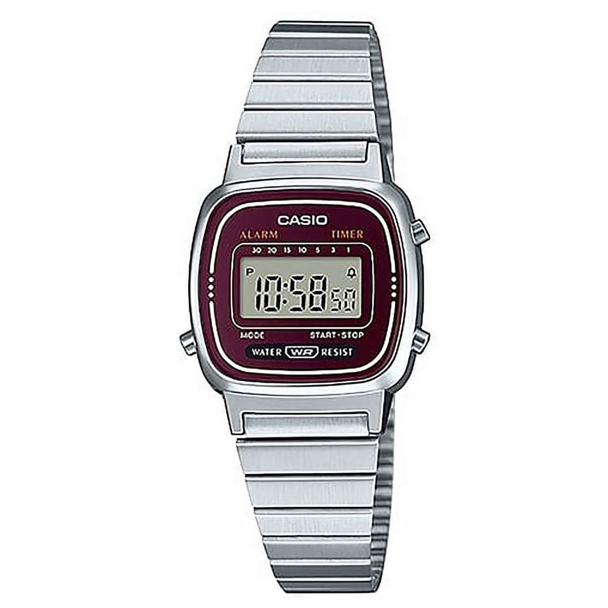 Click here for Casio Womens Illuminator La670wa-4 Silver Stainles... prices