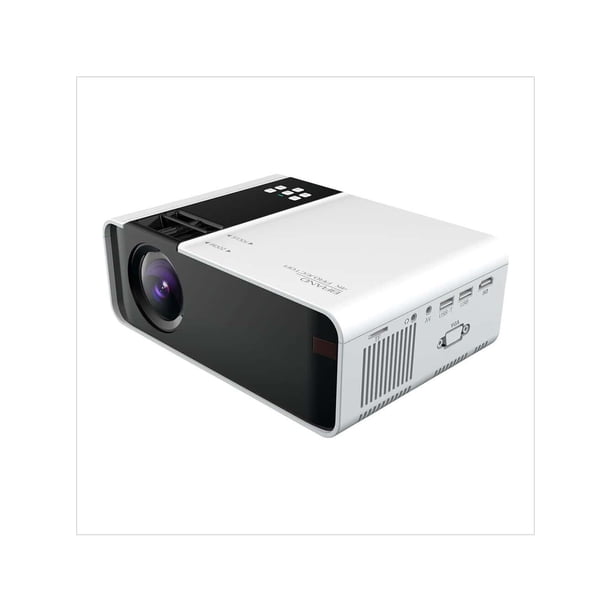 Mini Projector 1080P HD Supported 4500 Lux Portable Video Projector ...
