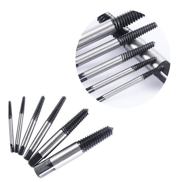 12 Piece Easy Out Small to Large Screw Extractor Kit Set Easy Out Screw ...