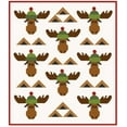 Cotton Street Commons Chocolate Moose Quilt Pattern - Walmart.com