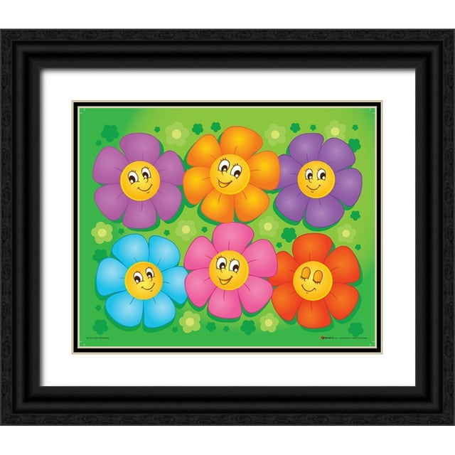 Viskova, Klara 14x12 Black Ornate Wood Framed with Double Matting ...