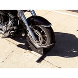 Extreme Max 5001.5010 Motorcycle Wheel Chock with Pivoting Cradle and ...