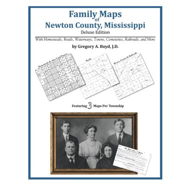 Family Maps of Franklin County, Mississippi - Walmart.com