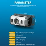 Headlamp,With 8 Headlamp Clip-on Headlamp Support Led Support Support ...