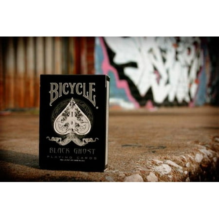 Bicycle Black Ghost Playing Cards Second Edition Deck by Ellusionist ...