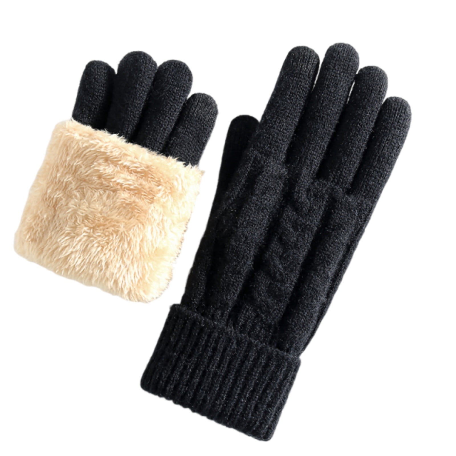 Click here for Hvobtty Mens Womens Warm Knitted Casual Gloves  Wo... prices