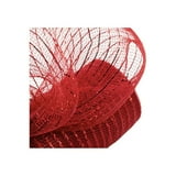 10.25"X10YD METALLIC MESH RED W/RED FOIL RE130124 - Walmart.com