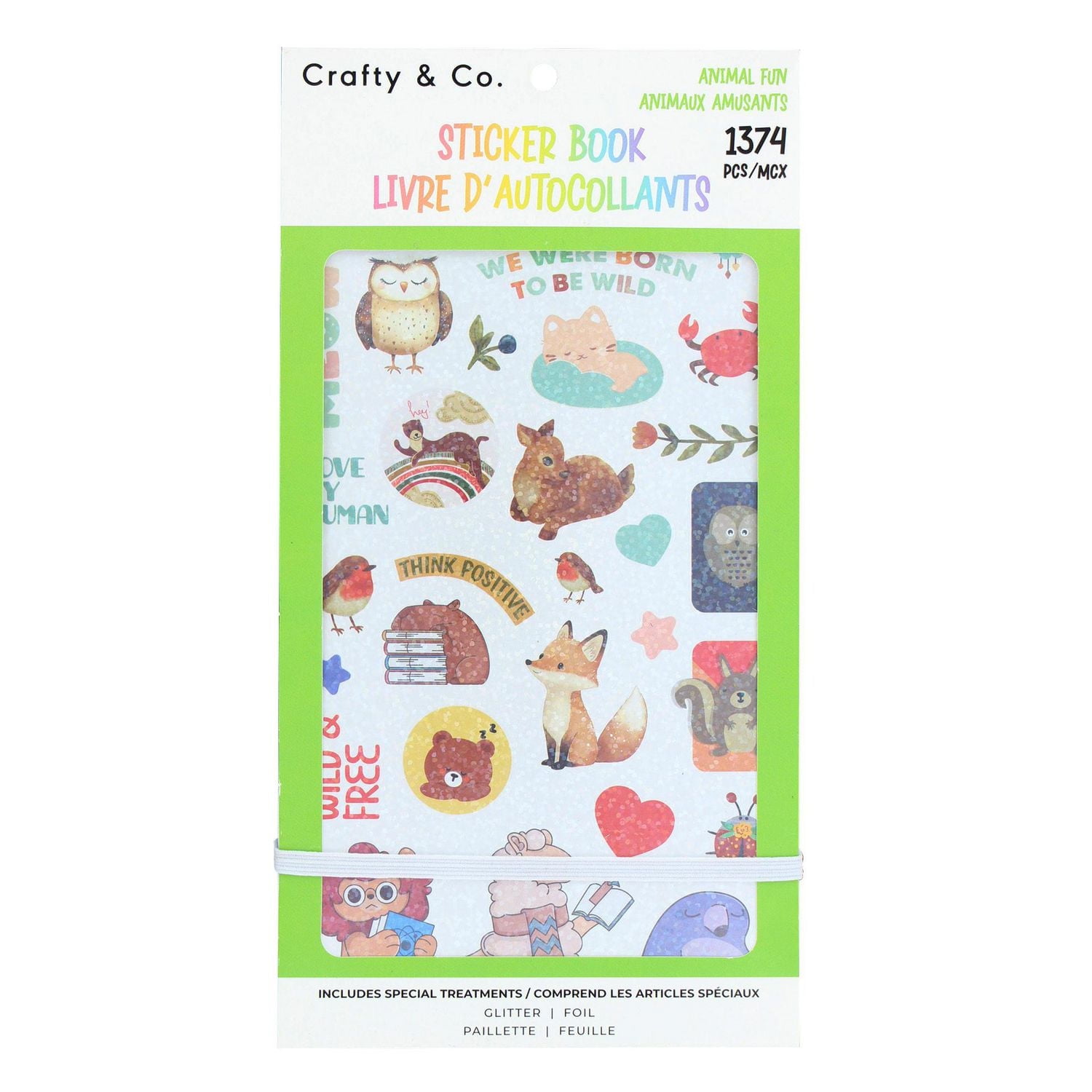 Click here for Crafty & Co. Animal Fun Sticker Book 1374 Pcs prices
