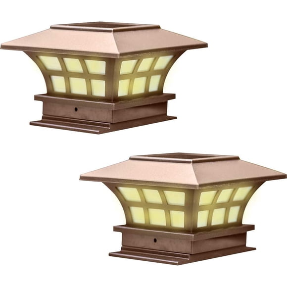 4X4 Solar Post Lights