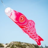 In the Breeze 5126 — 60 Inch Pink Koi Fish Windsock - Outdoor Koi ...