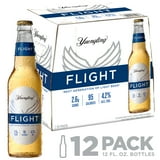 Yuengling FLIGHT Light Beer, 12 Pack Beer, 12 fl oz Glass Bottles, 4.2% ...