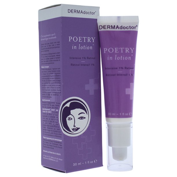 DERMAdoctor Loción Poetry In Lotion Intensivo 1% Retinol 1 oz ...