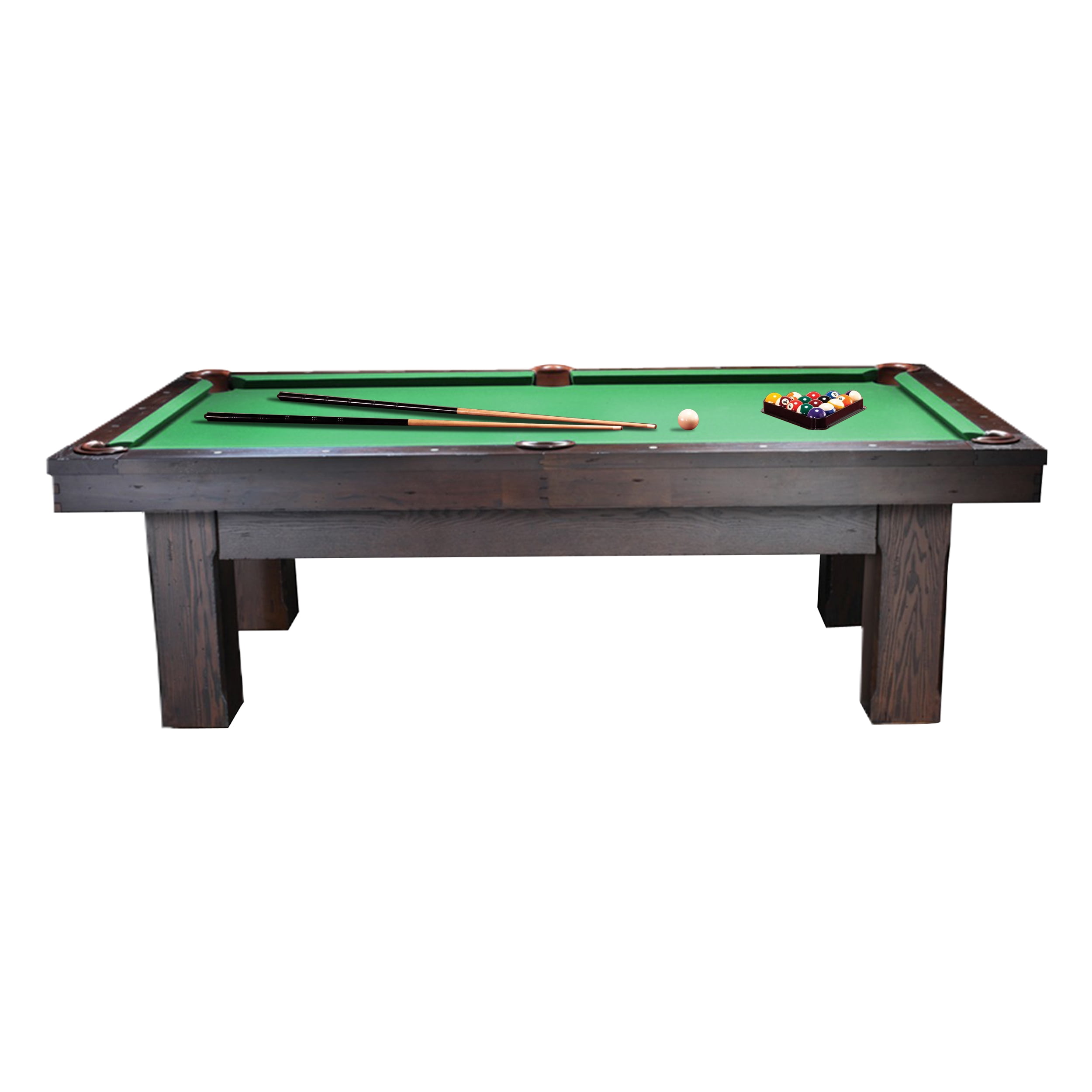 Imperial Montvale Walnut 8 Foot Pool Table - Green Cloth with Exclusive ...
