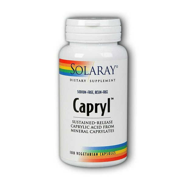 Solaray Capryl | Sustained Release Caprylic Acid | Healthy ...