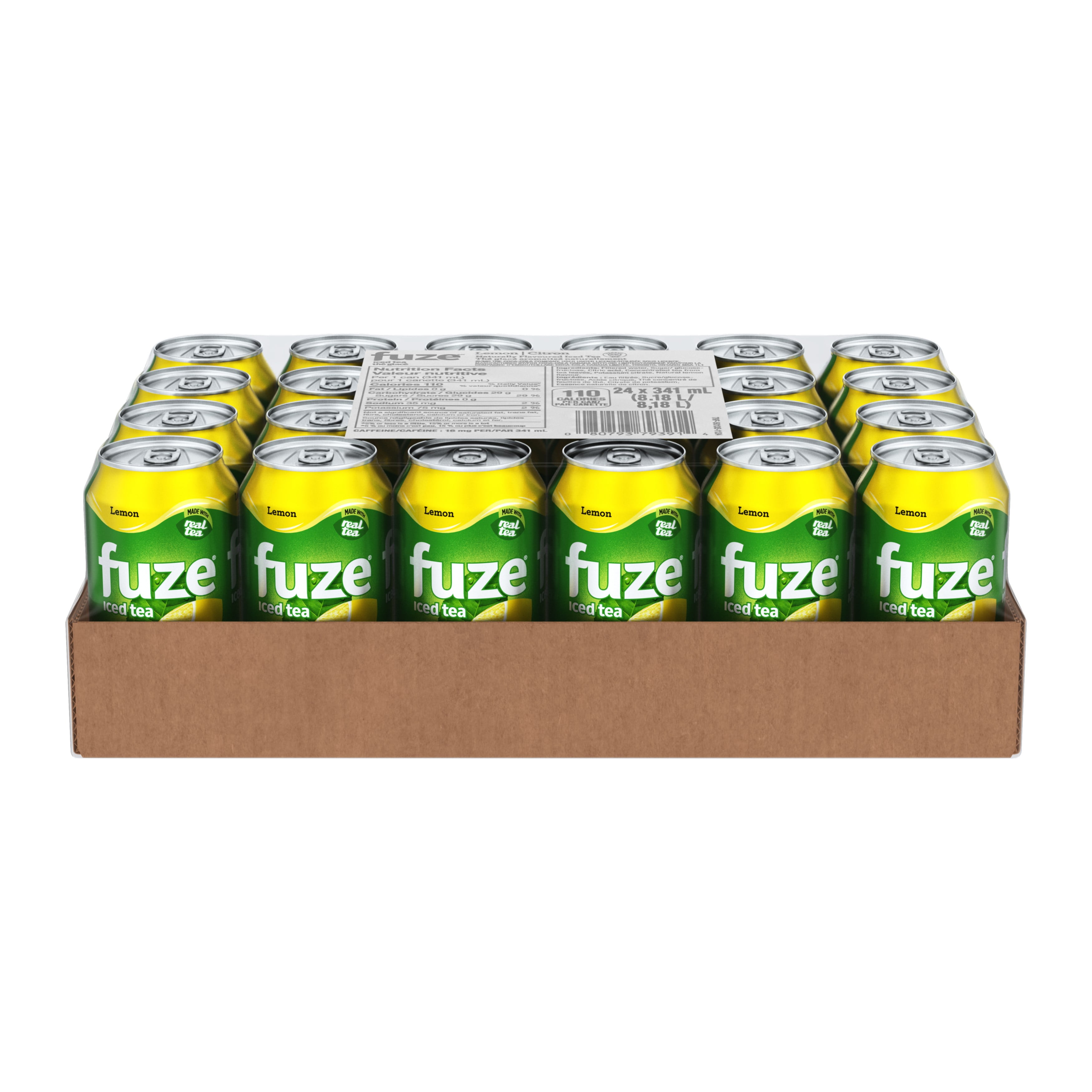 FUZE ICED LEMON TEA 24 PACK, Made with Real Tea. - Walmart.ca